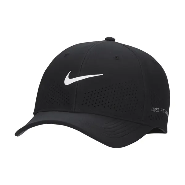Nike Dri-fit Adv Rise Structured Swooshflex Cap - Black