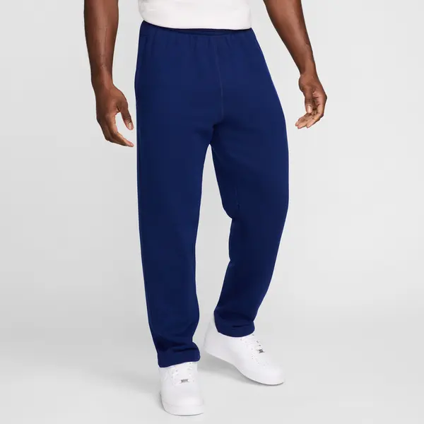 Nike Wool Classics Open-hem Fleece Pants - Blue