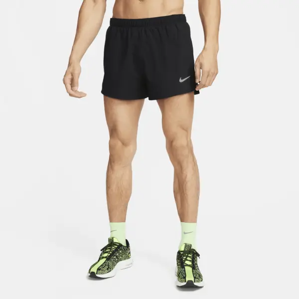 Nike Fast Dri-fit 3" Brief-lined Running Shorts - Black