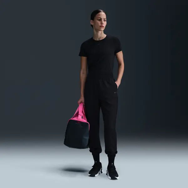 Nike Dri-fit High-waisted 7/8 Jogger Pants - Black