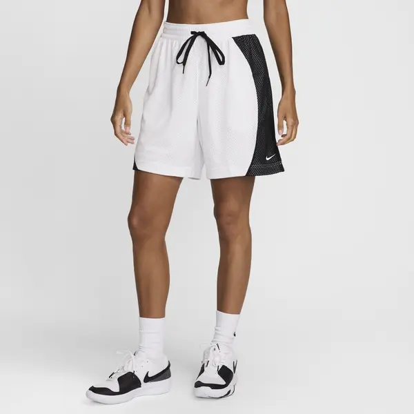Nike Dri-fit Mesh Basketball Shorts - White