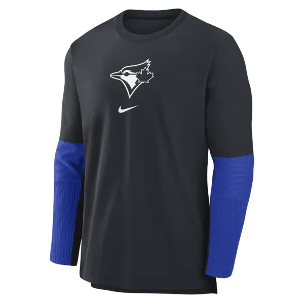 Nike Toronto Jays Authentic Collection City Connect Player Dri-fit Mlb Pullover Jacket