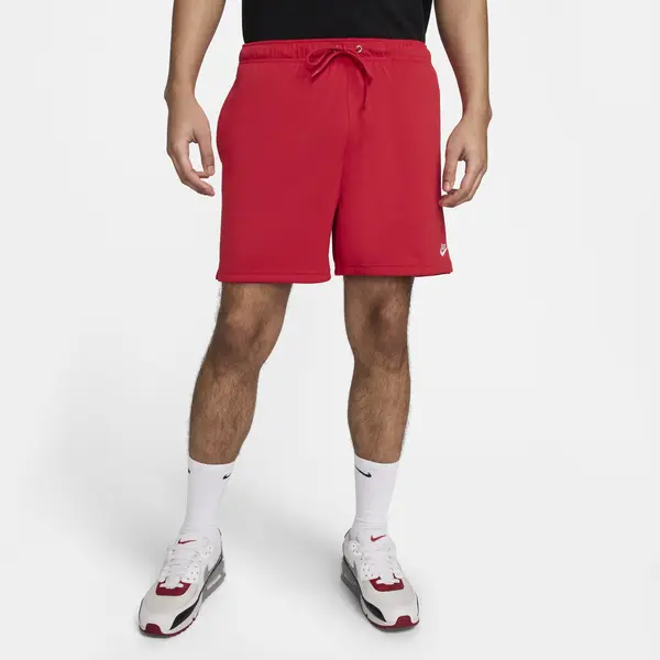 Nike Club Mesh Flow Shorts - Red