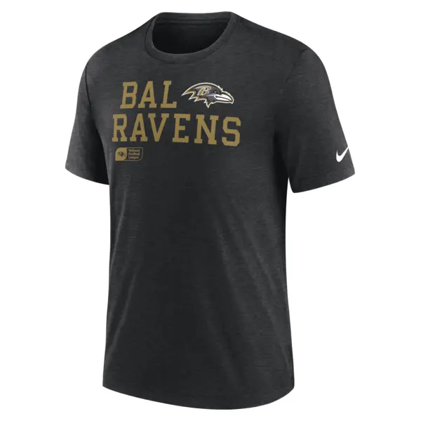 Nike Baltimore Ravens Overlap Lockup Nfl T-shirt