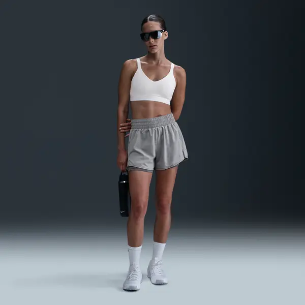 Nike One Dri-fit High-waisted 3" 2-in-1 Shorts