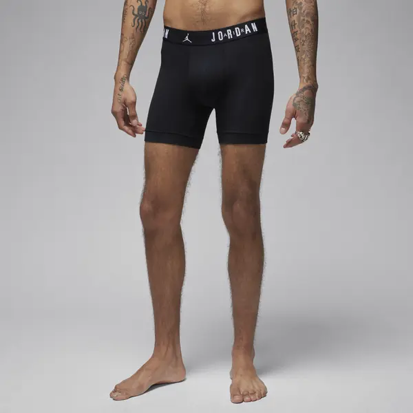 JORDAN Flight Cotton Core Boxer Briefs - Blue