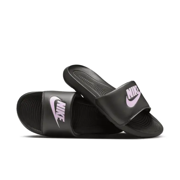 Nike Victori One Slides - Black
