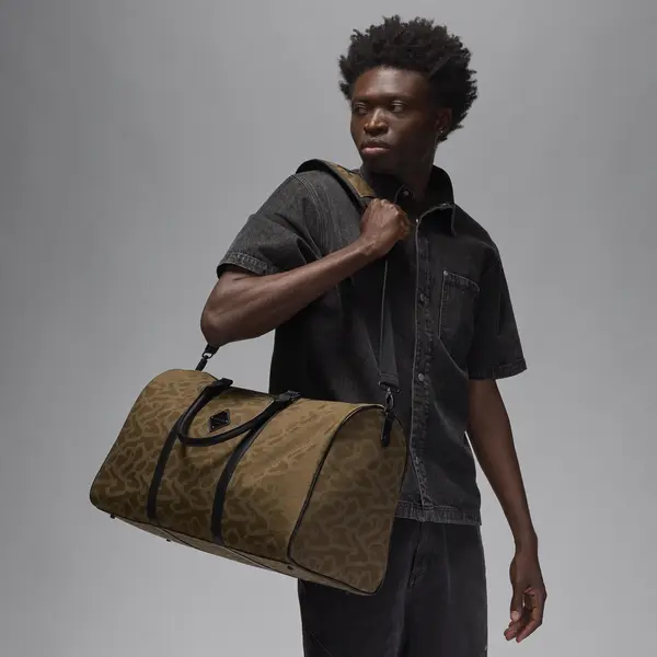 JORDAN Icon Duffle Bag - Brown