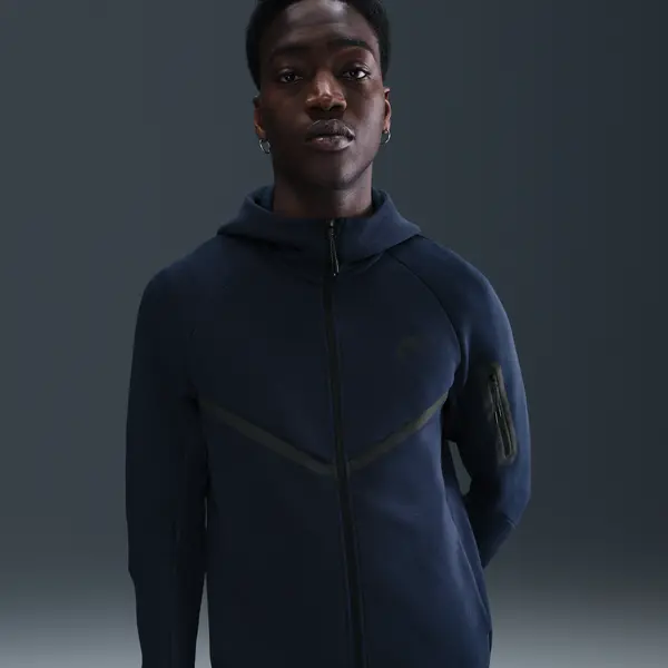Nike Tech Fleece Windrunner Full-zip Jacket - Blue