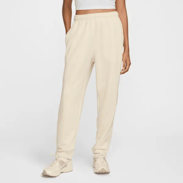 Nike Wool Classics Open-hem Fleece Pants - White