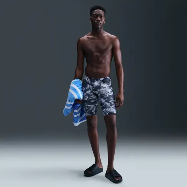 Nike Swim Hydrastrong Jammer - Grey