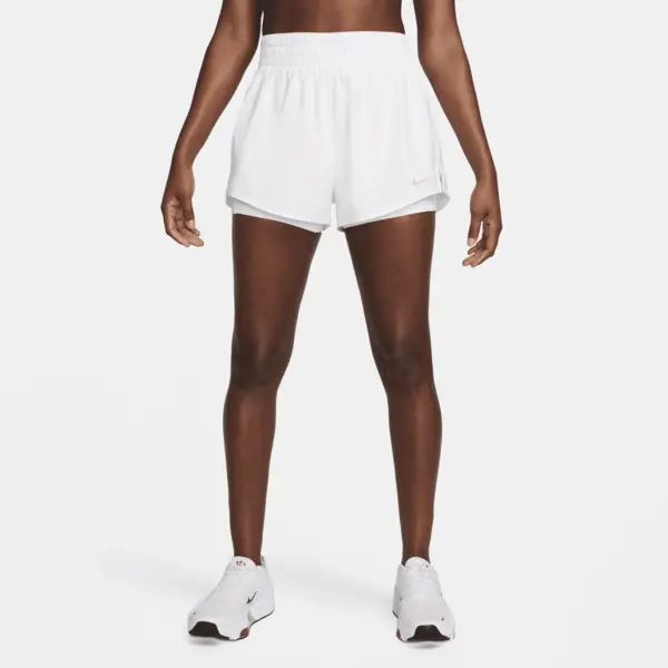 Nike One Dri-fit High-waisted 3" 2-in-1 Shorts