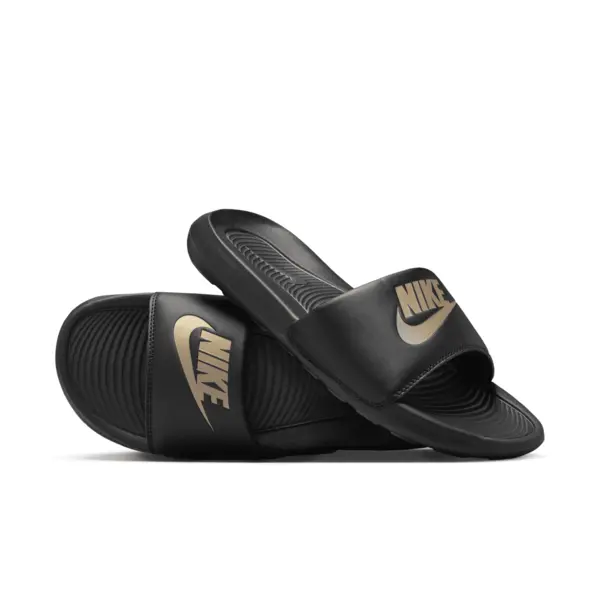 Nike Victori One Slides - Black