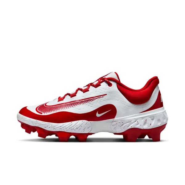 Nike Alpha Huarache Elite 4 Low Mcs Baseball Cleats - White