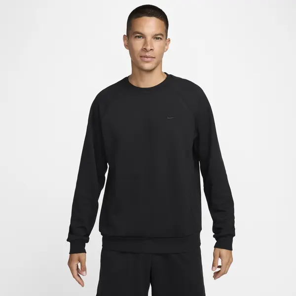 Nike Primary Fleece Dri-fit Uv Performance Crew - Black