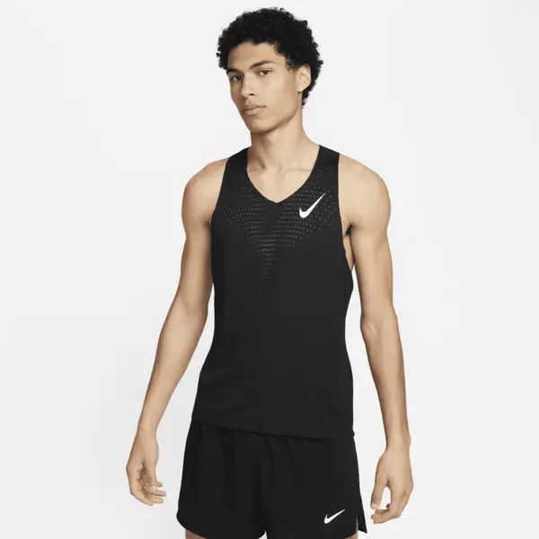 Nike Aeroswift Dri-fit Adv Running Singlet - Black