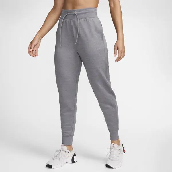 Nike Therma-fit One High-waisted 7/8 Jogger Pants - Grey