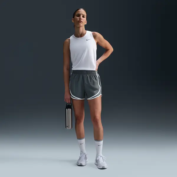 Nike Tempo Dri-fit Mid-rise Running Shorts - Grey