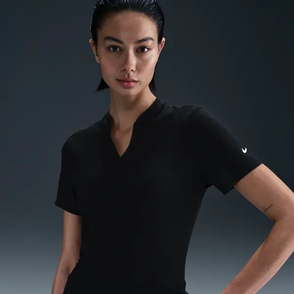 Nike Tour Dri-fit Short-sleeve Blade Jacquard Golf Polo - Black