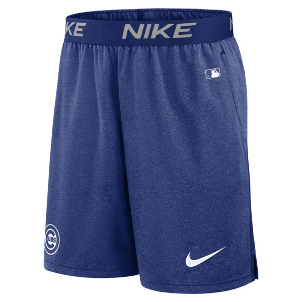 Nike Chicago Cubs Authentic Collection Practice Dri-fit Mlb Shorts