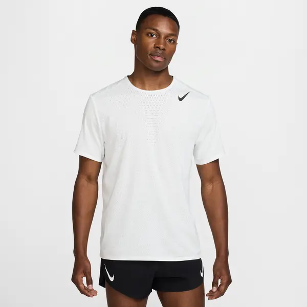 Nike Aeroswift Dri-fit Adv Short-sleeve Running Top - White