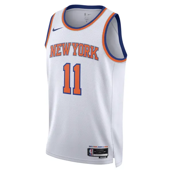 Nike New York Knicks Association Edition Dri-fit Nba Swingman Jersey