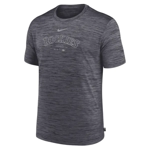 Nike Colorado Rockies Authentic Collection Practice Velocity Dri-fit Mlb T-shirt