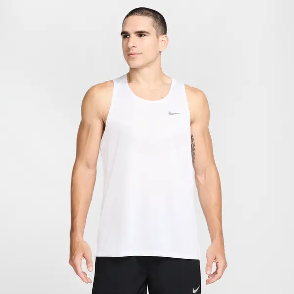 Nike Stride Dri-fit Adv Running Tank Top - White