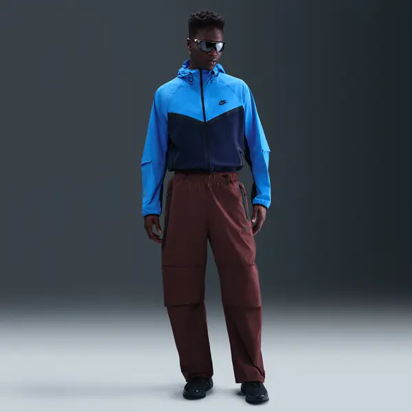 Nike Tech Woven Oversized Pants - Red