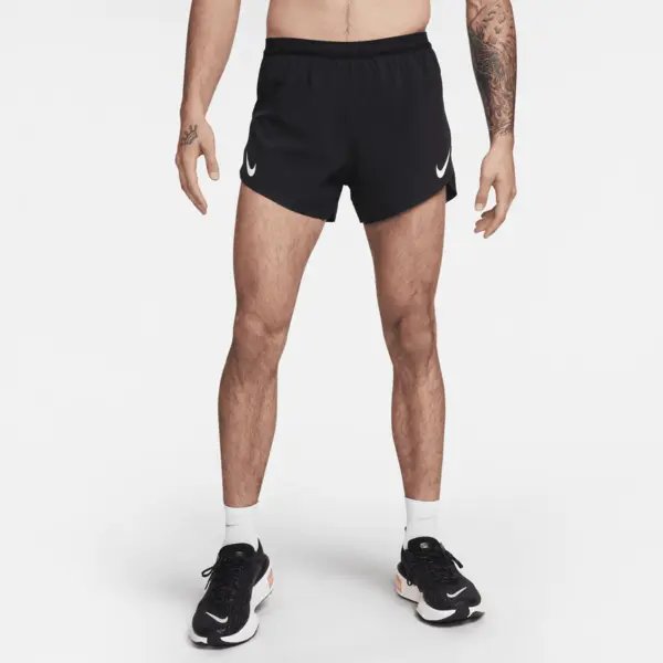 Nike Aeroswift Dri-fit Adv 4" Brief-lined Running Shorts - Black