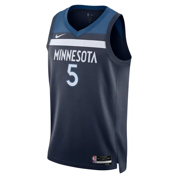 Nike Minnesota Timberwolves Icon Edition 2022/23 Dri-fit Nba Swingman Jersey - Blue