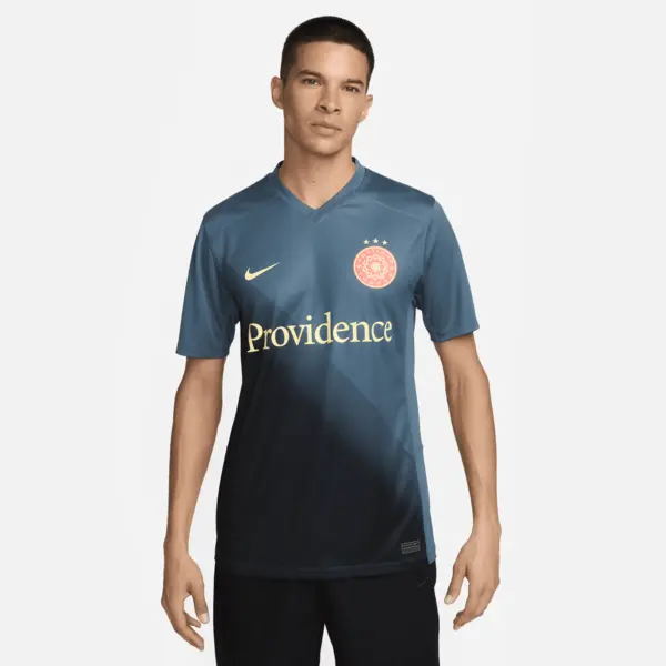 Nike Portland Thorns Fc 2024 Stadium Replica Jersey In Grey - 30% Off ...