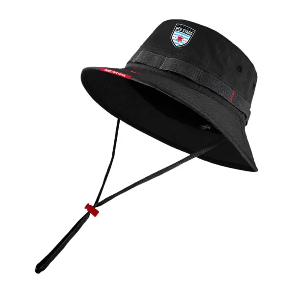 Nike Chicago Red Stars Soccer Boonie Bucket Hat - Black
