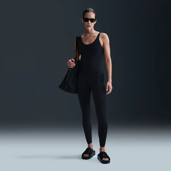 Nike Zenvy Dri-fit 7/8 Bodysuit - Black