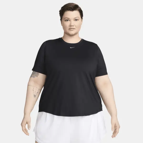 Nike One Classic Dri-fit Short-sleeve Top - Black