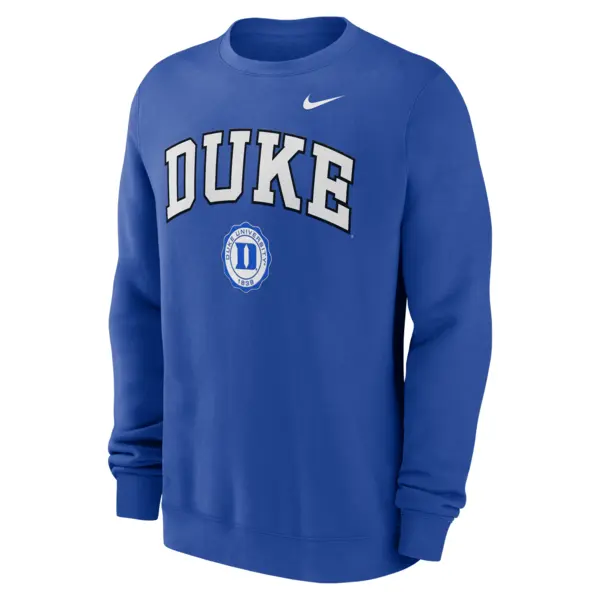 Nike Duke Devils Arched Seal College Pullover Crew