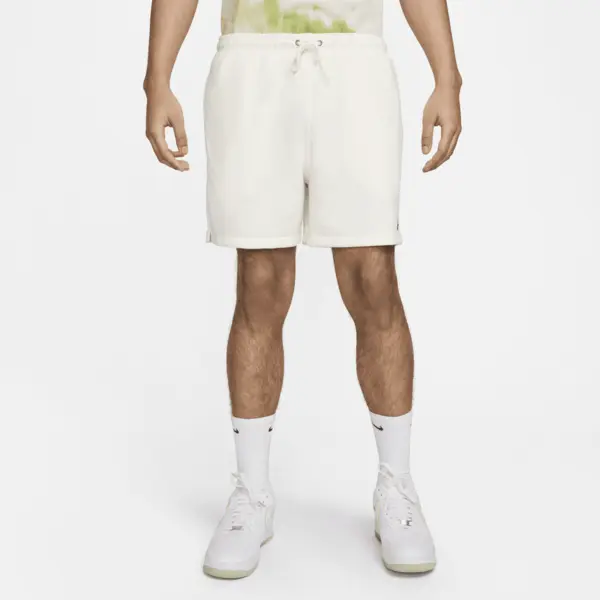 Nike Club French Terry Flow Shorts - White