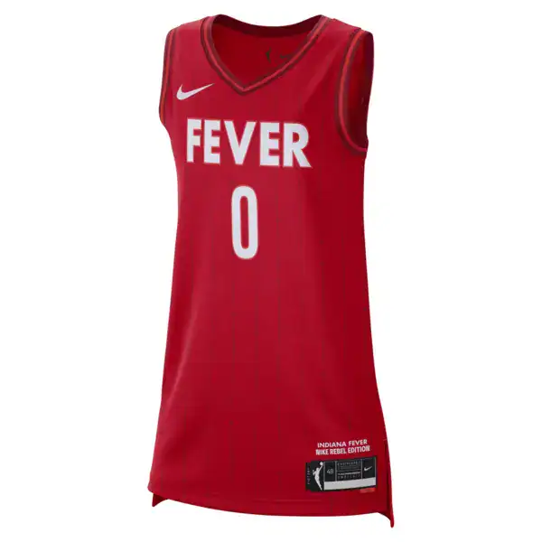 Nike Indiana Fever Dri-Fit Wnba Victory Jersey Red Editorialist