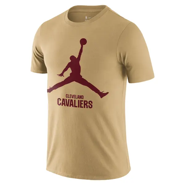 【NIKE】Cleveland Cavaliers Essential Jordan NBA T-Shirt Jordan Cleveland Cavaliers Essential Nba T-Shirt In Brown