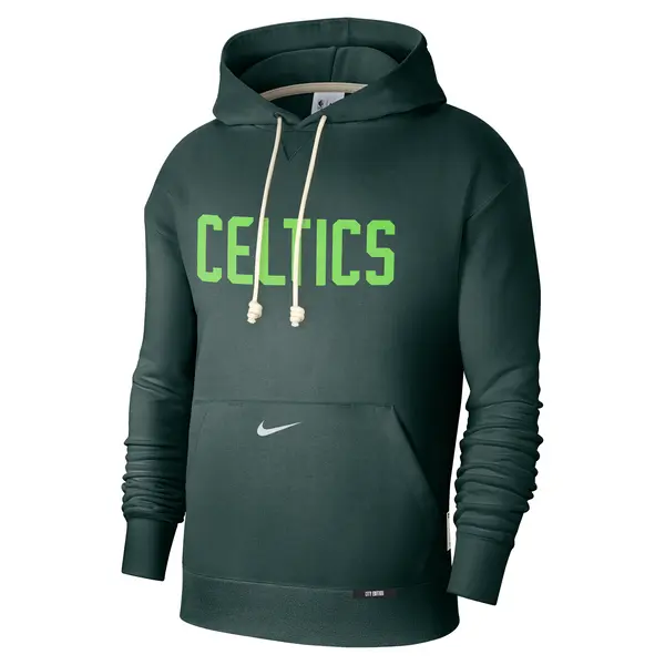 Nike Boston Celtics Standard Issue City Edition Dri-fit Nba Courtside Hoodie