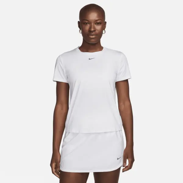 Nike Dri-fit Short-sleeve Top - White