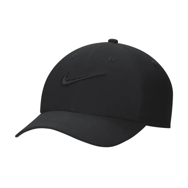 Nike Dri-fit Club Structured Swoosh Cap - Black