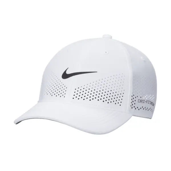 Nike Dri-fit Adv Club Structured Swoosh Cap - White