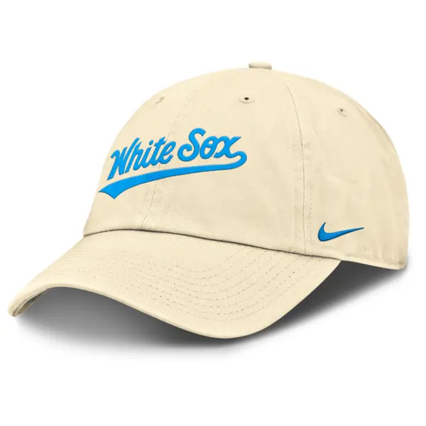 Nike Chicago Sox Club Adjustable Hat White Editorialist