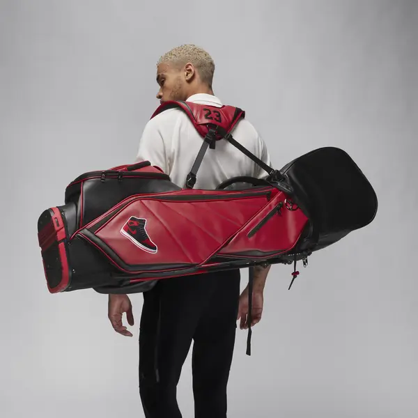 JORDAN Fade Away Luxe 6-way Golf Bag - Red