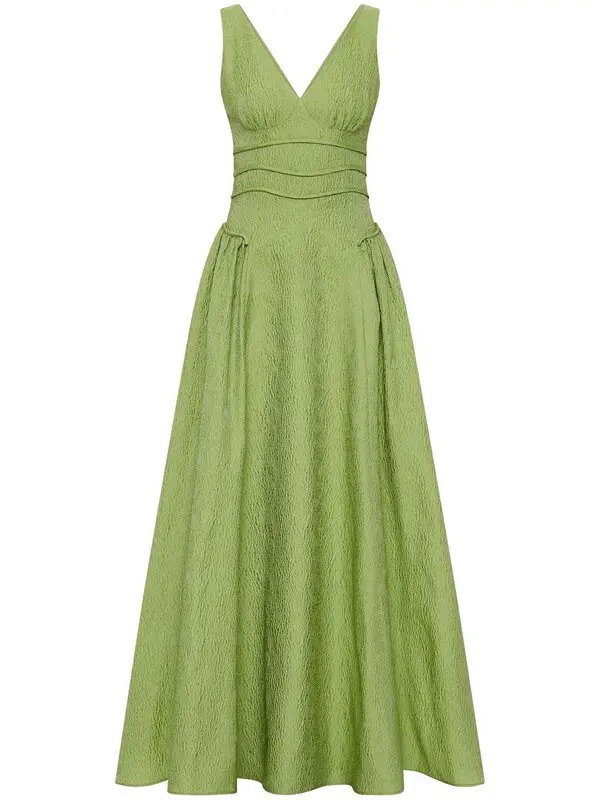 Rachel Gilbert Sophia Gown - Green