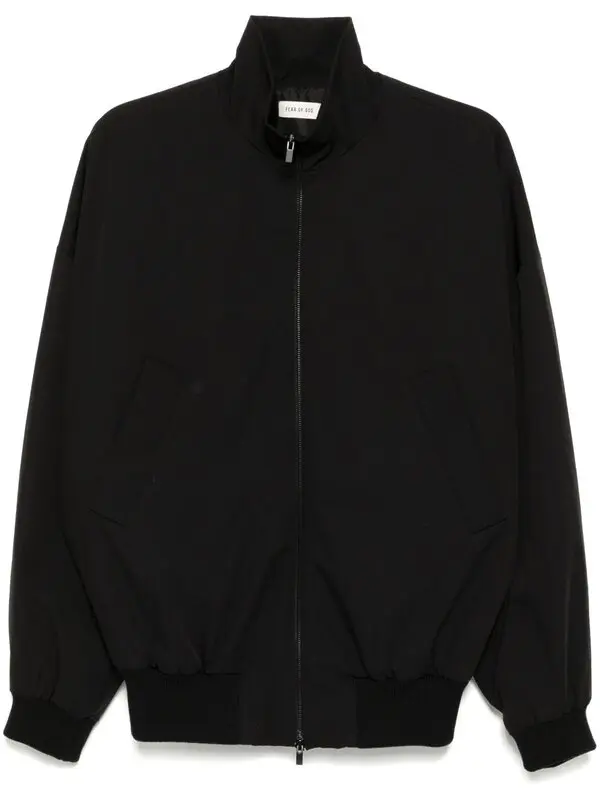 Fear Of God High-neck Track Jacket - Black