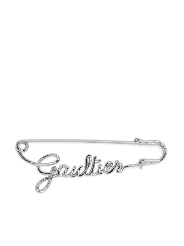 Jean Paul Gaultier Logo Safety Pin