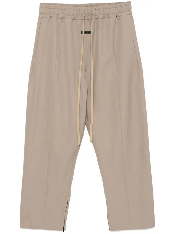 Fear Of God Drawstring Straight-leg Trousers