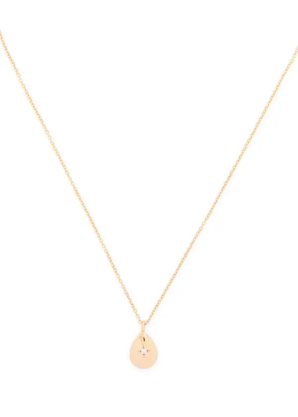 ASTRID & MIYU Pear Pendant Necklace - Gold